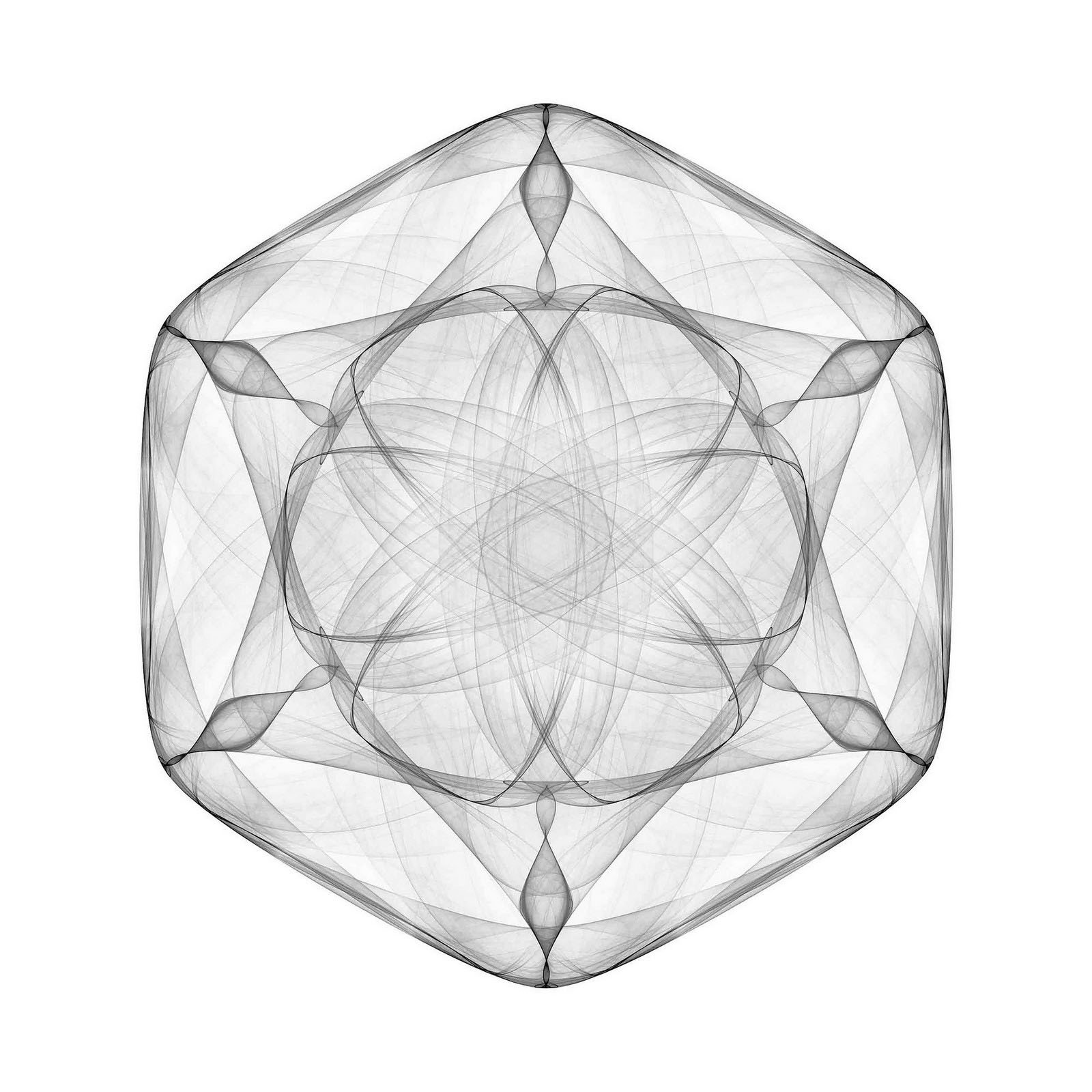 Marmont Hill « hexagonale entity », reproduction d’art sur toile tendue - Wayfair Canada